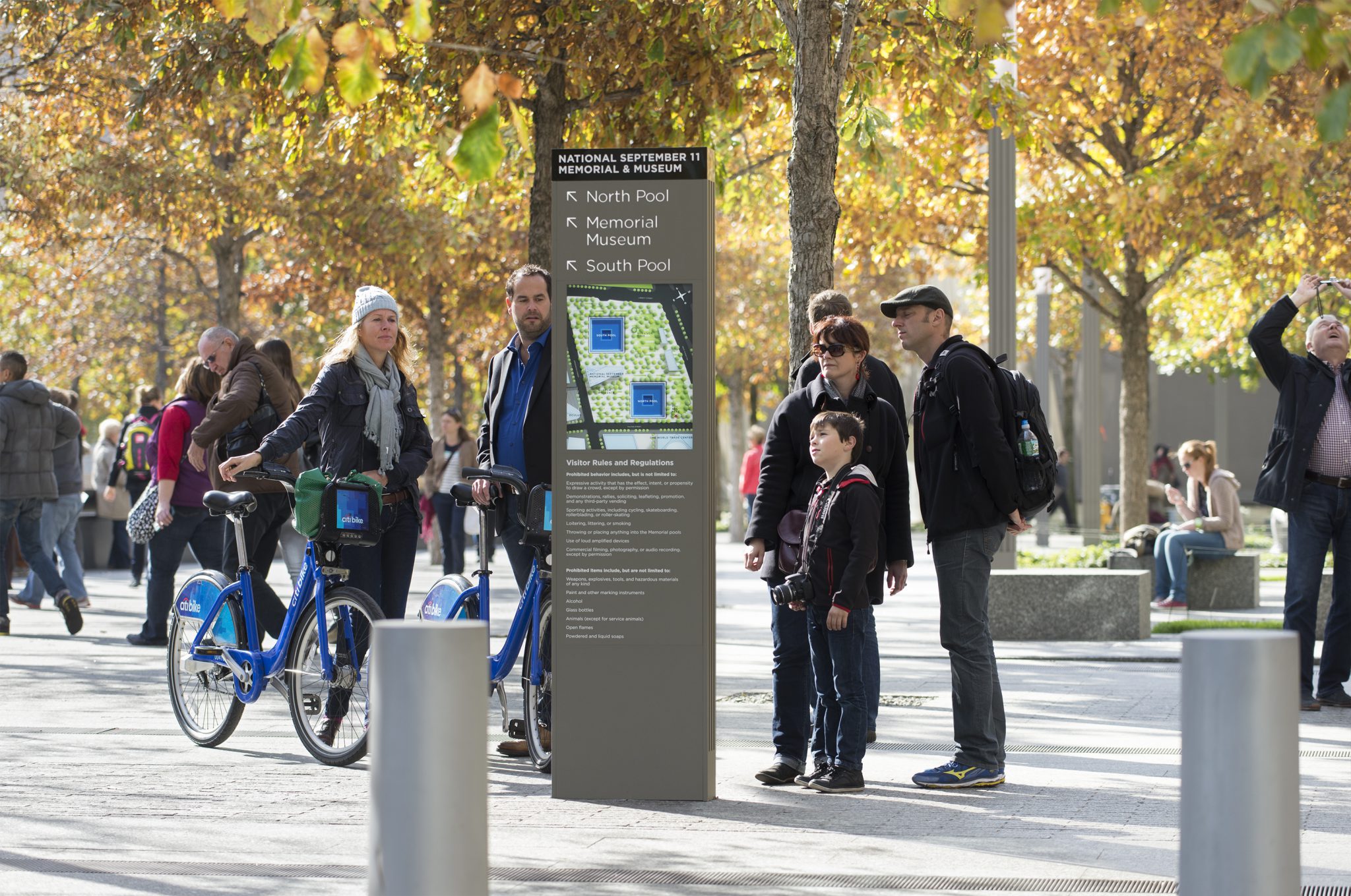 9/11 Memorial & Museum Wayfinding - C&G Partners