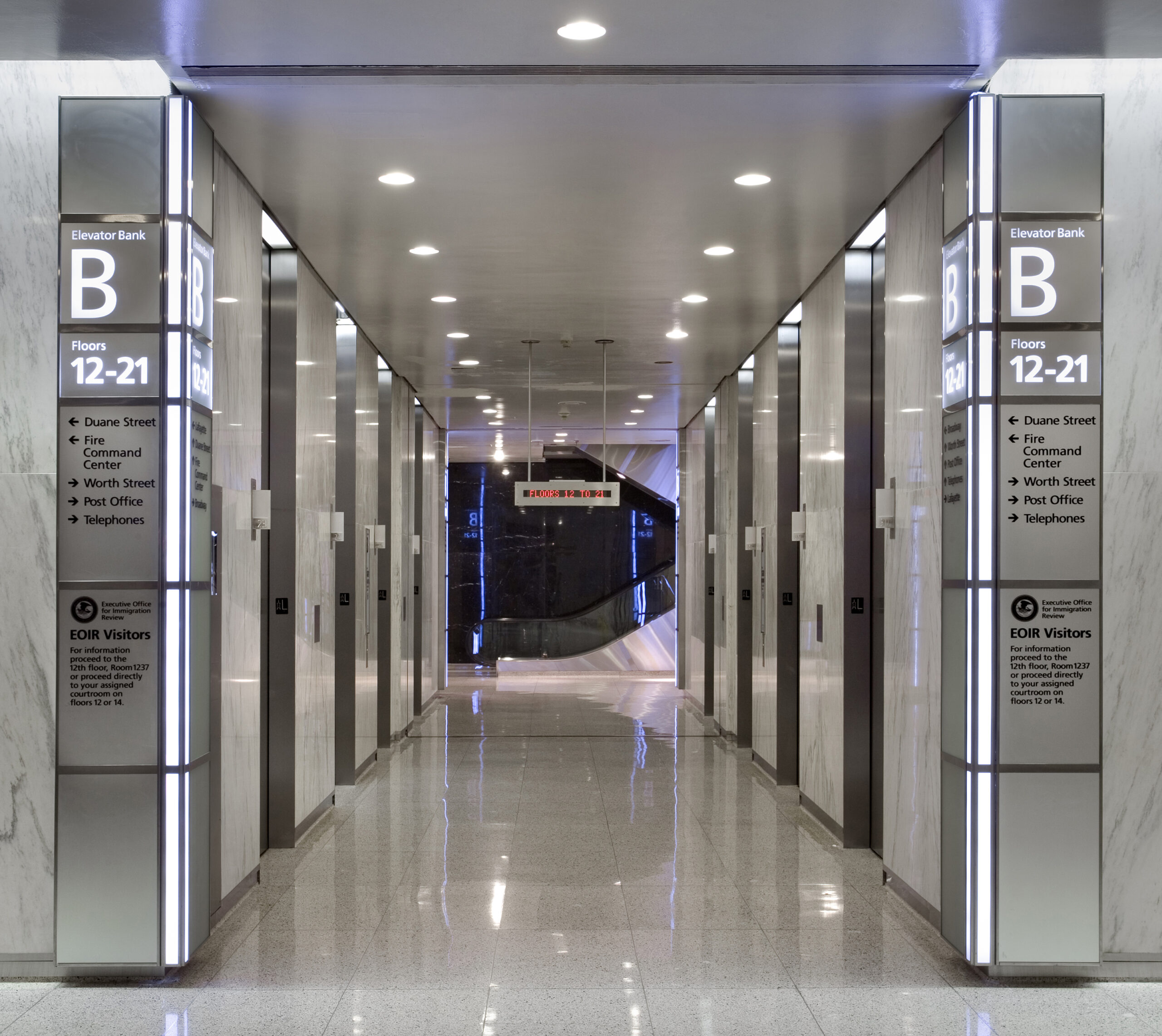 Jacob Javits Federal Building Signage - C&G Partners
