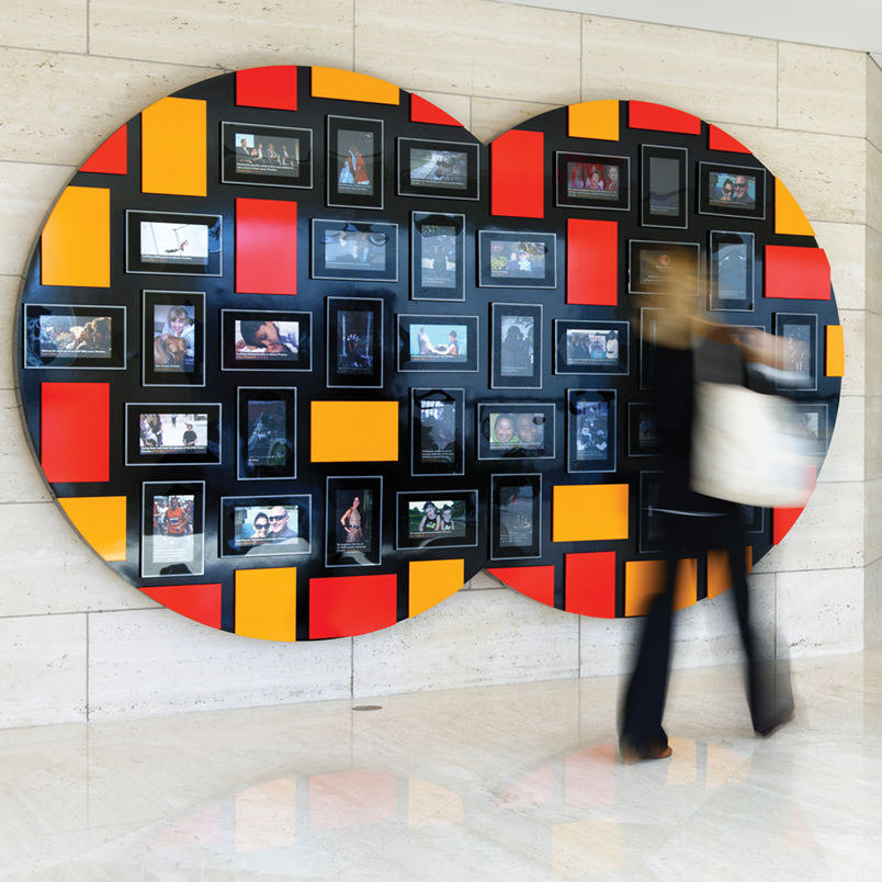 MasterCard Project Spirit - Priceless Faces Wall - C&G Partners