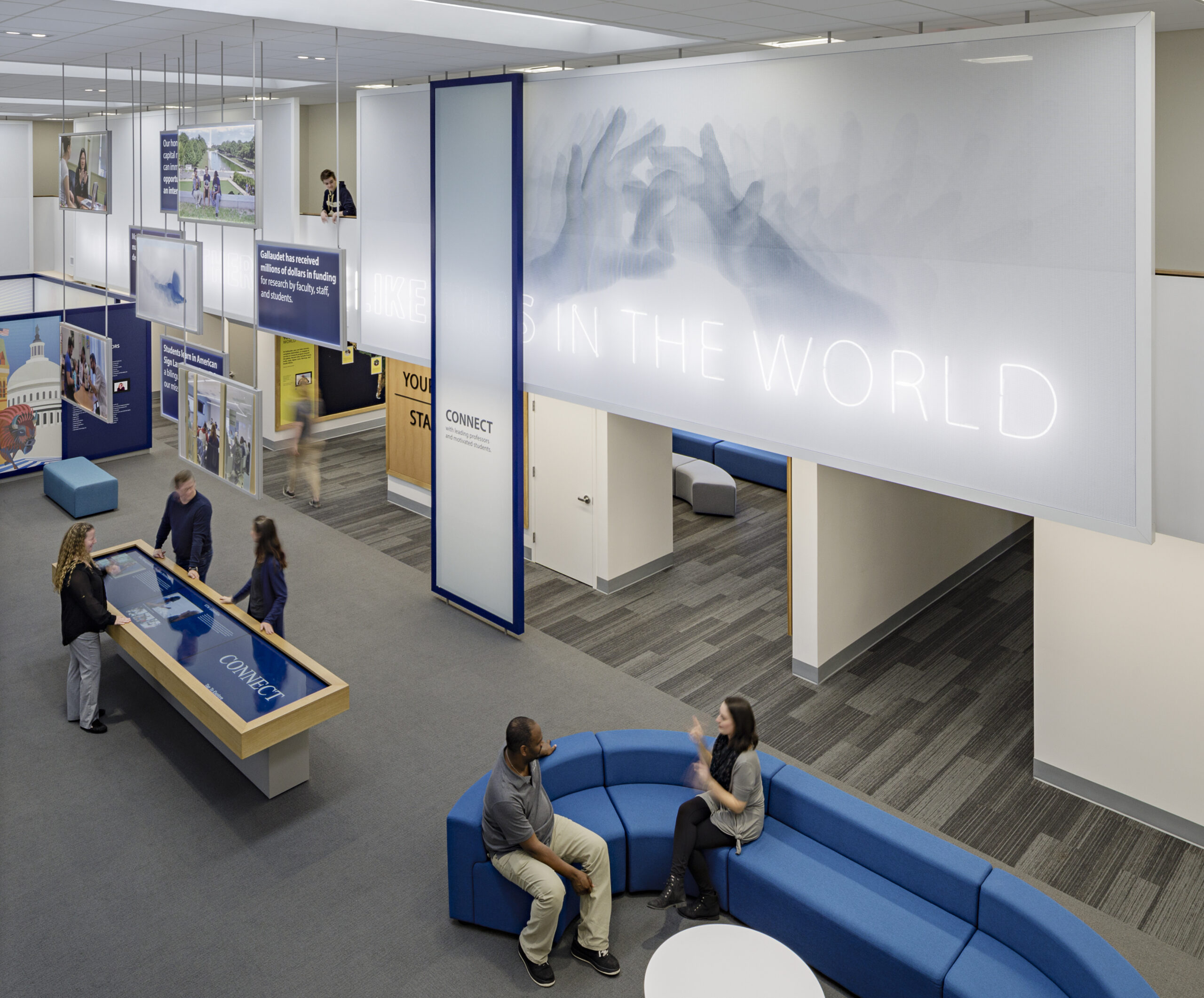 Designs for Deaf Eyes at Gallaudet University - C&G Partners