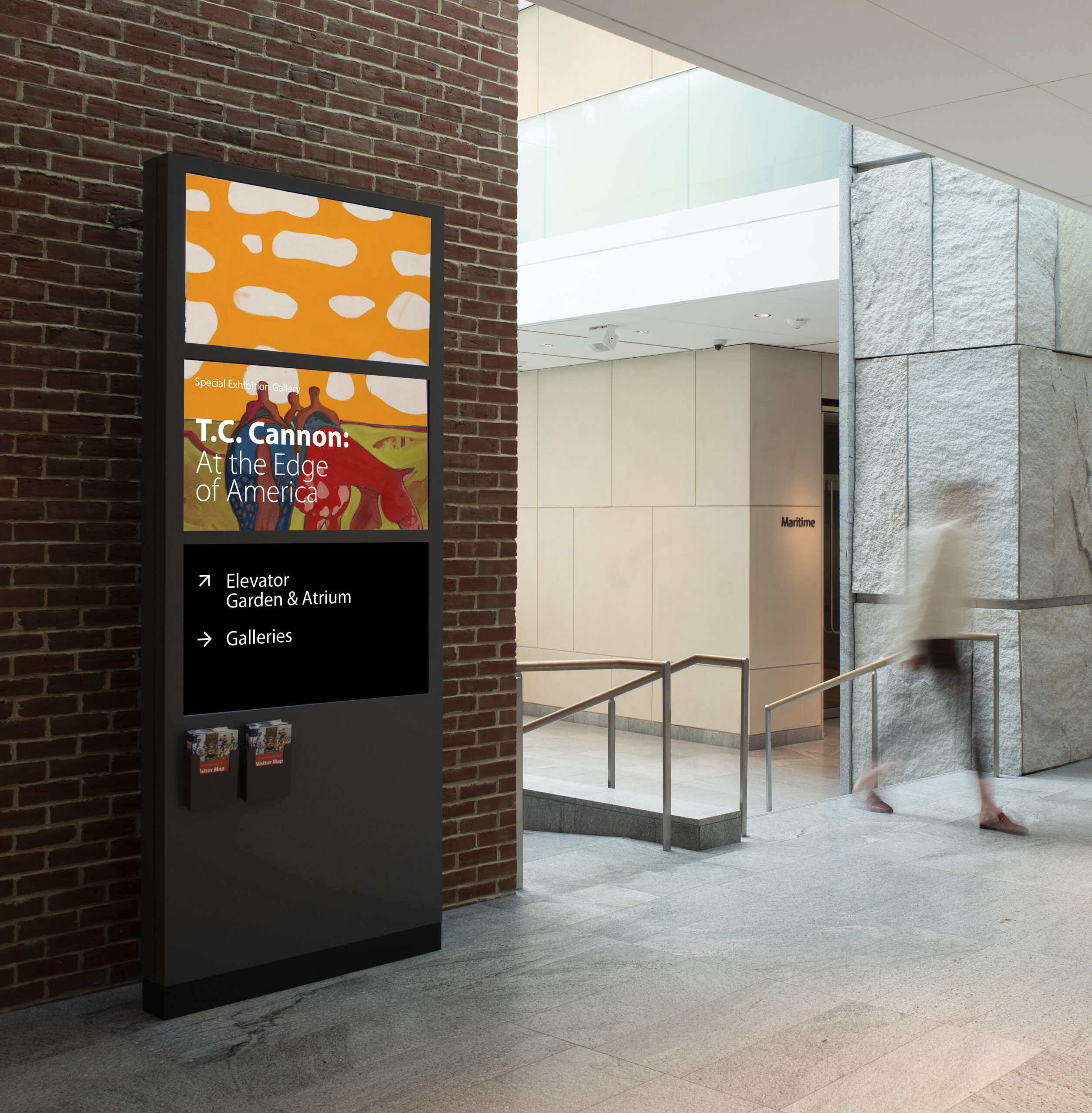 Signage at PEM - C&G Partners