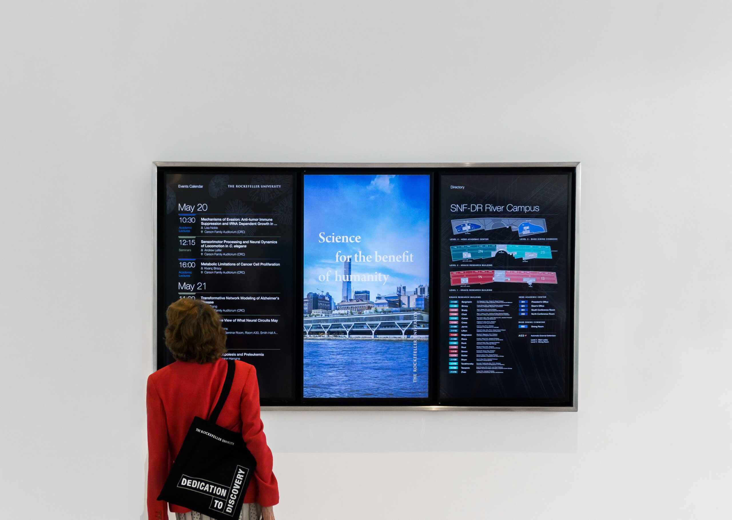 Digital Signage Triptychs - C&G Partners