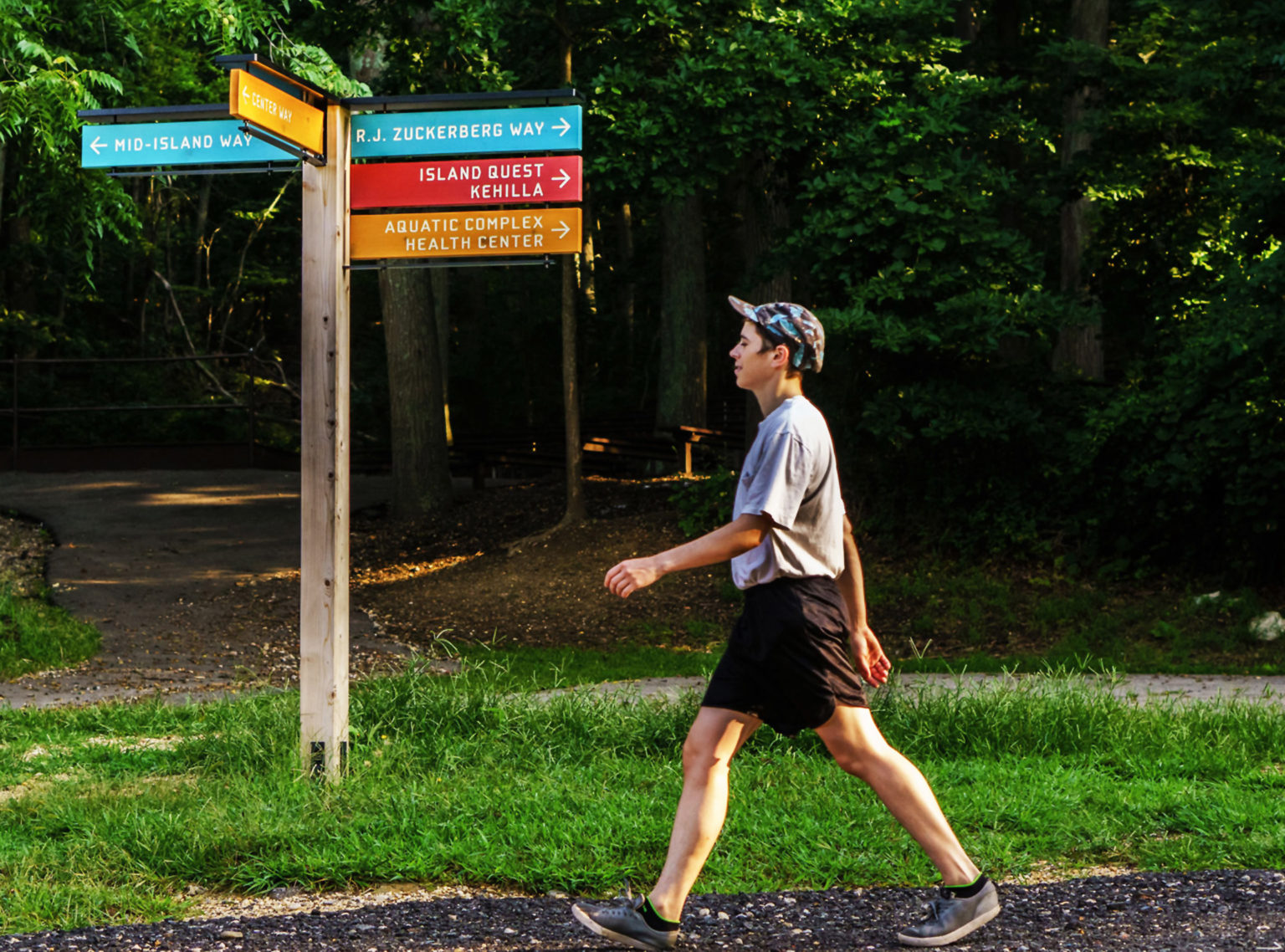 Vintage-Inspired Wayfinding - C&G Partners