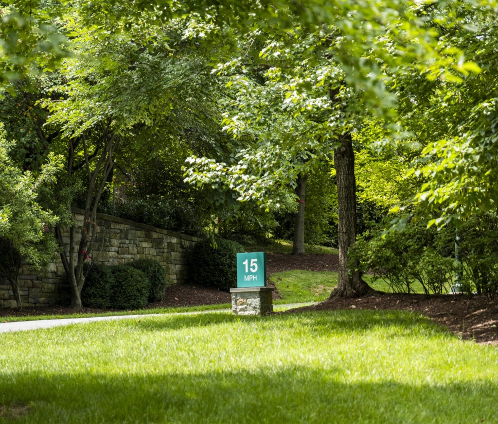 Multicolor Campus Signage for HHMI - C&G Partners